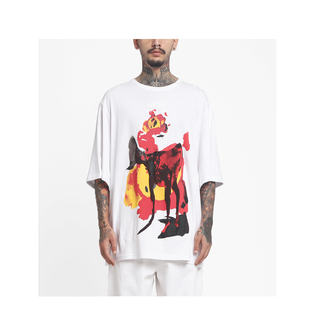 Slaughterhouse T-shirt (White) – HUEMN